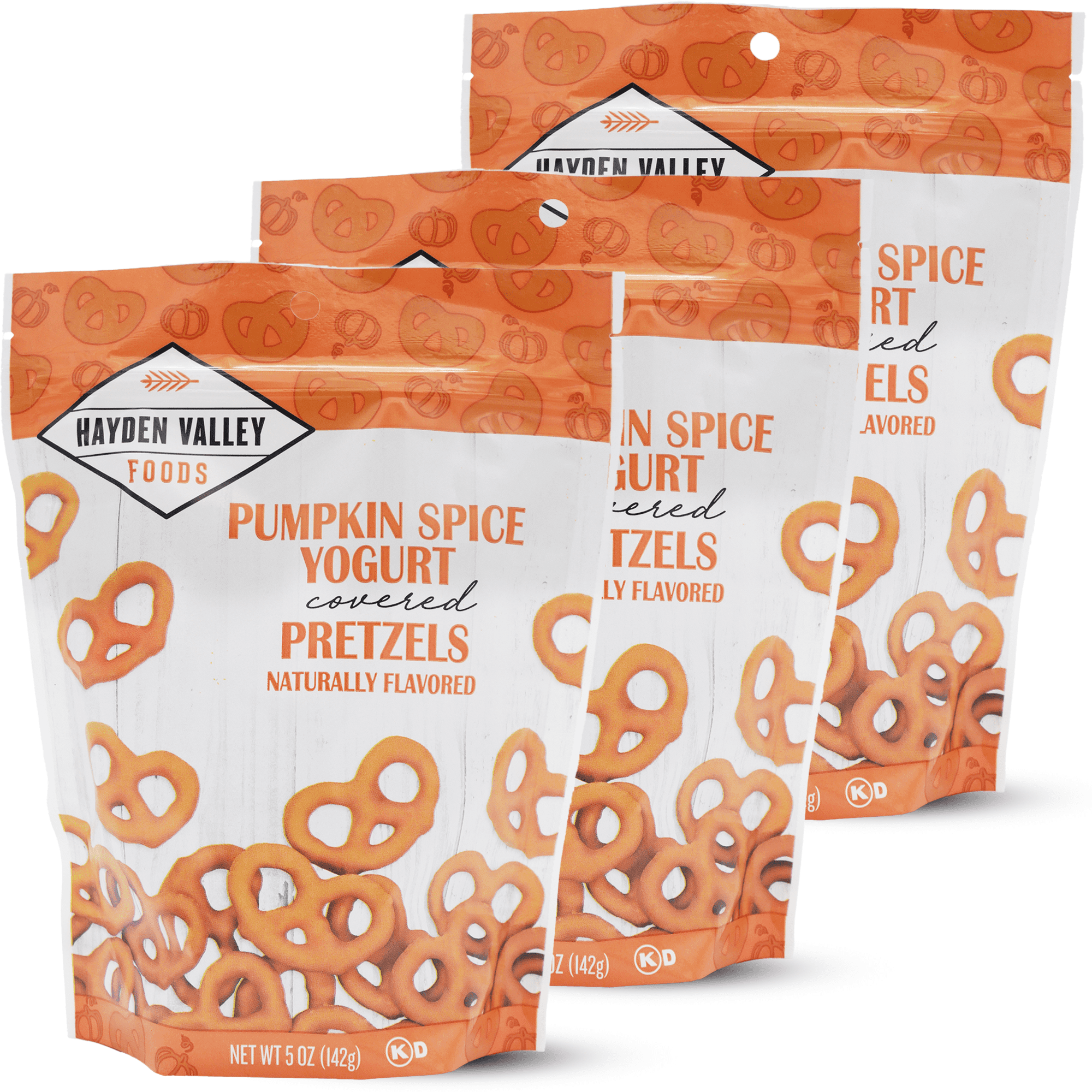 Hayden Valley Foods Pumpkin Spice Yogurt Covered Pretzels - 5oz ...