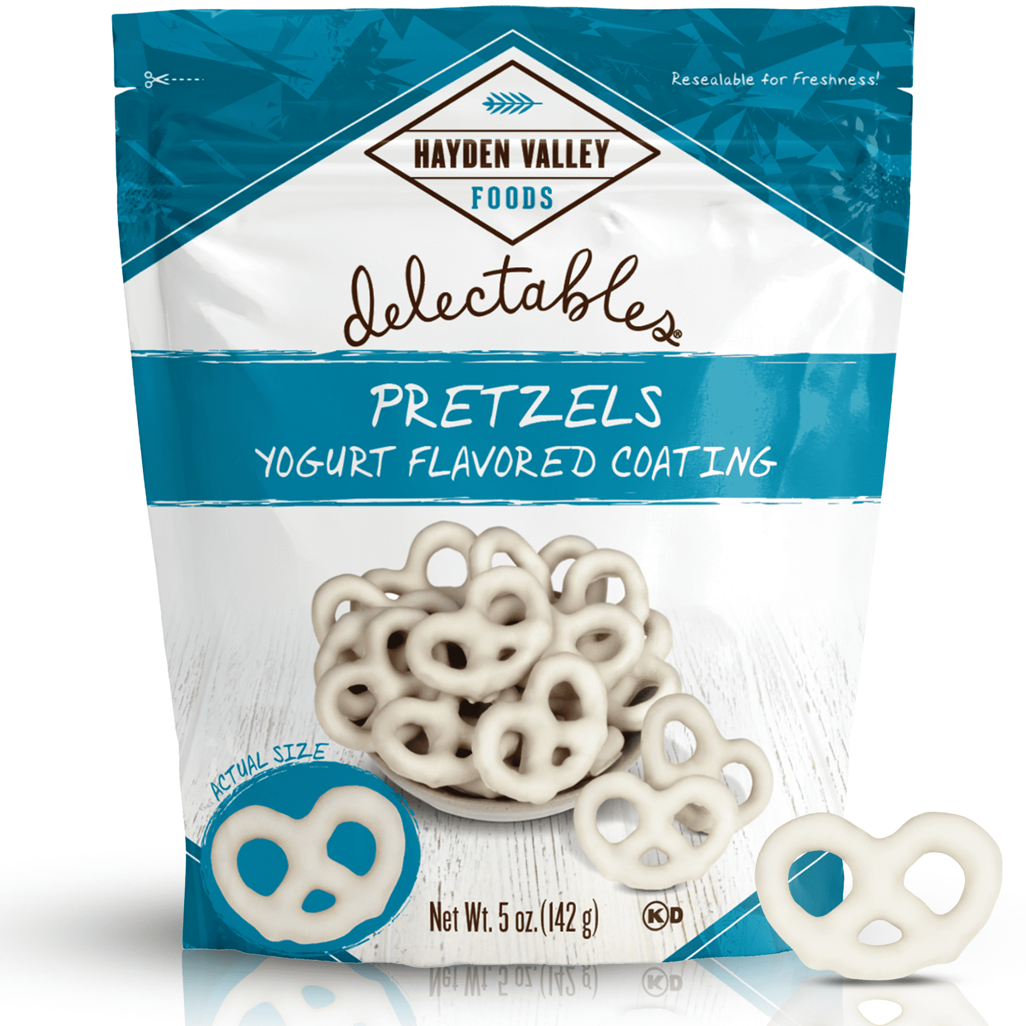 Hayden Valley Foods - 5oz Resealable Bag of Gourmet Vanilla Yogurt ...