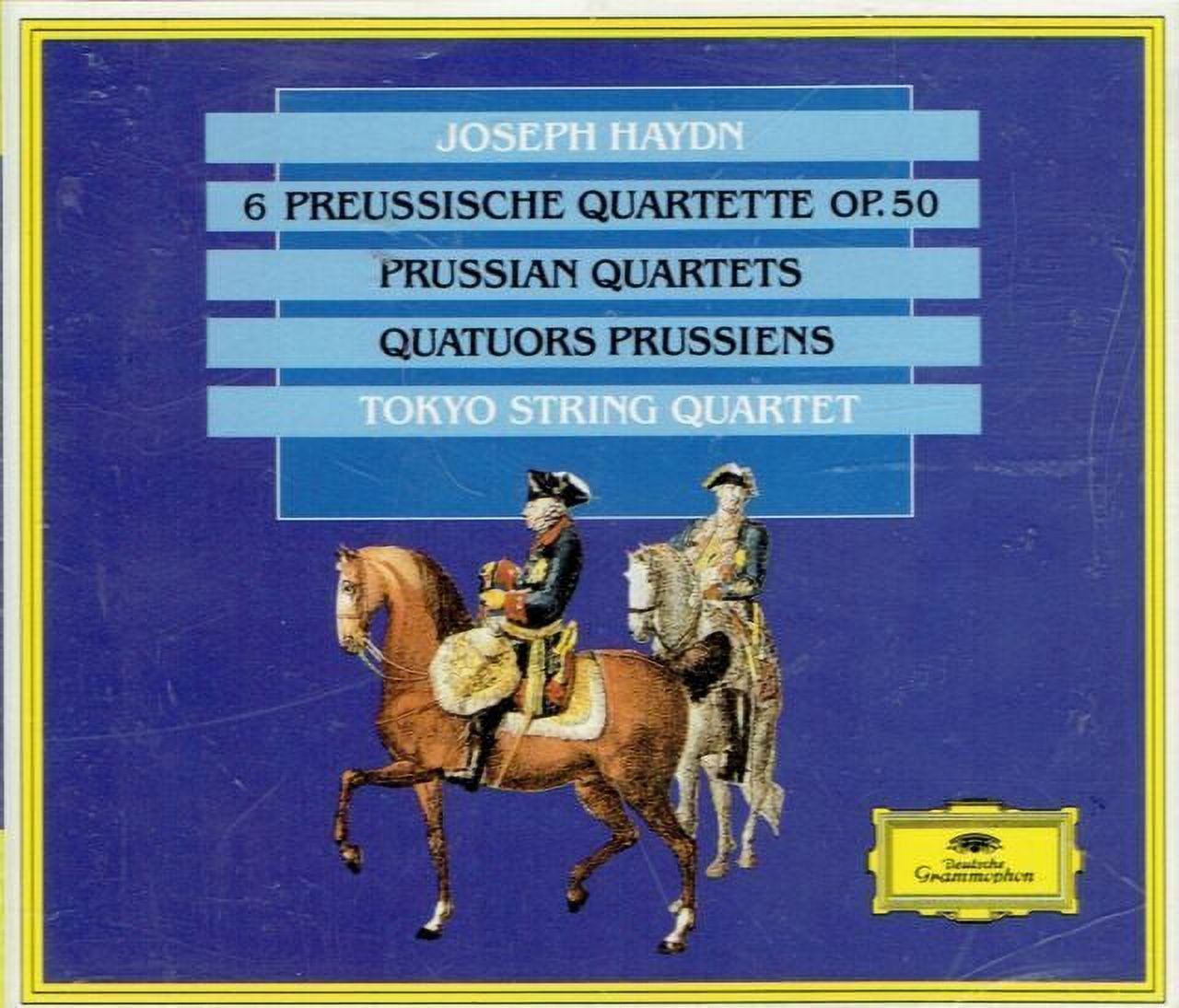 Pre-Owned - Haydn: Prussian String Quartets / Tokyo Quartet (CD, 2 Discs, DG Galleria) - Walmart.com