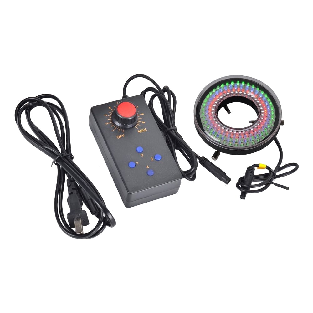 Hayear Adjustable 148 LED Ring Lights 4 Color 4 Ring Illuminator Lamp ...