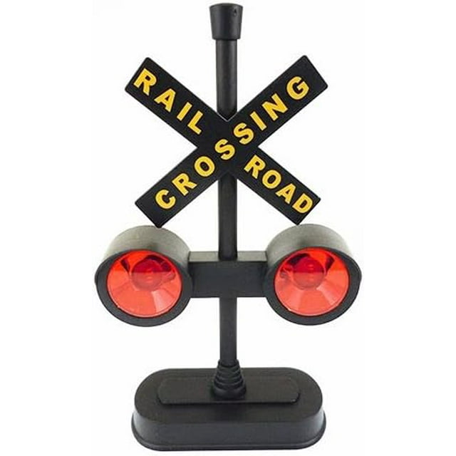 Hayes 15887 Railroad Train / Track Crossing Sign with Flashing Lights ...