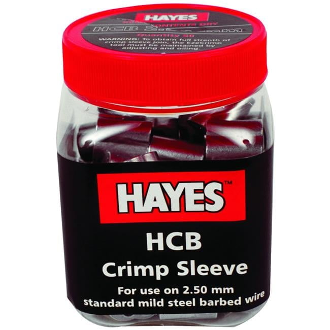 Hayes 872051 12.5 Guage HCB Crimp Barbed Wire - Silver, Pack of 50 ...