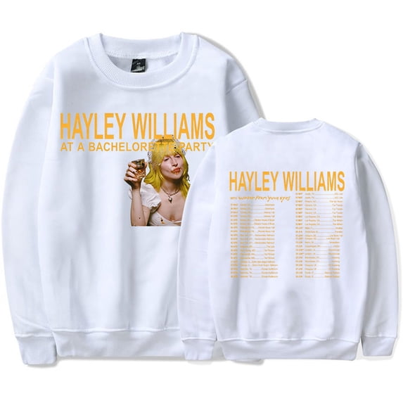 Hayley Williams 2026 Tour Merch Crewneck Sweatshirts Cosplay Women Men ...