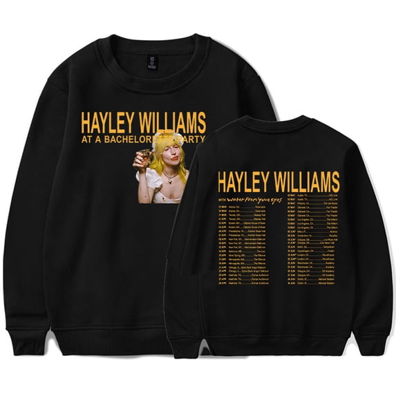 Hayley Williams 2026 Tour Merch Crewneck Sweatshirts Cosplay Women Men ...