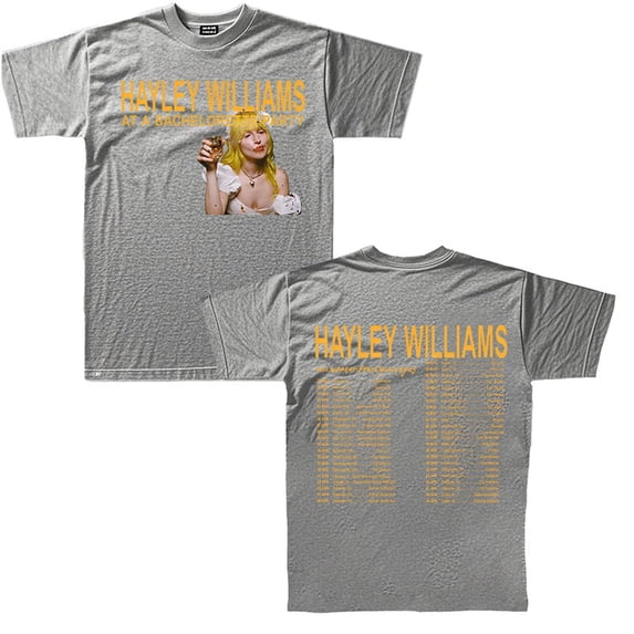 Hayley Williams 2026 Tour Merch Summer Unisex Short-sleeved T-shirt ...