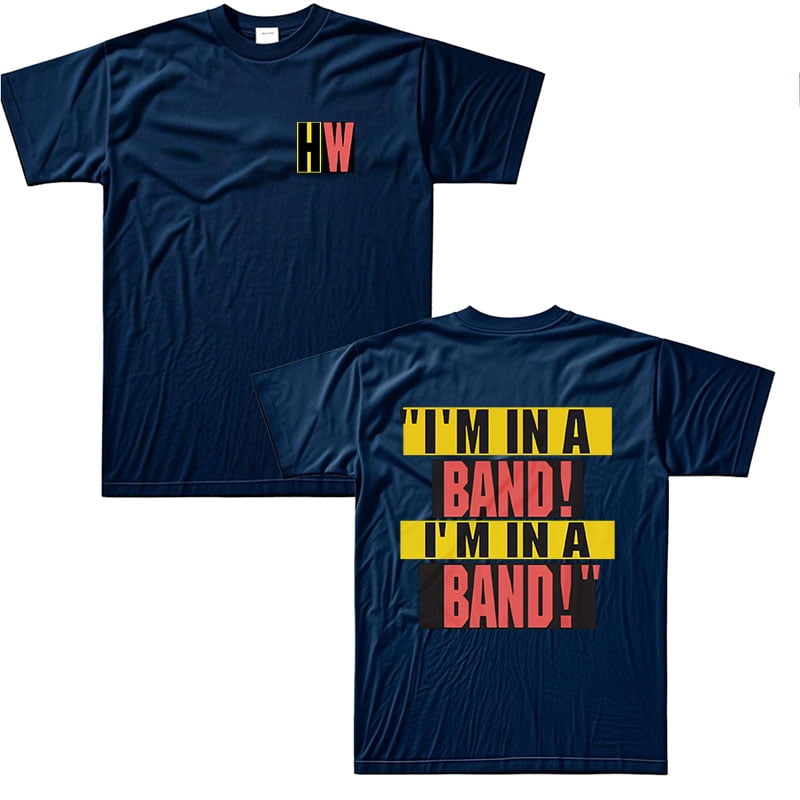 Hayley Williams I'M IN A BAND Merch Summer Unisex Short-sleeved T-shirt ...