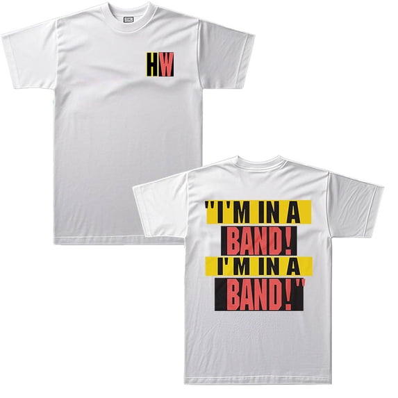 Hayley Williams I'M IN A BAND Merch Summer Unisex Short-sleeved T-shirt ...