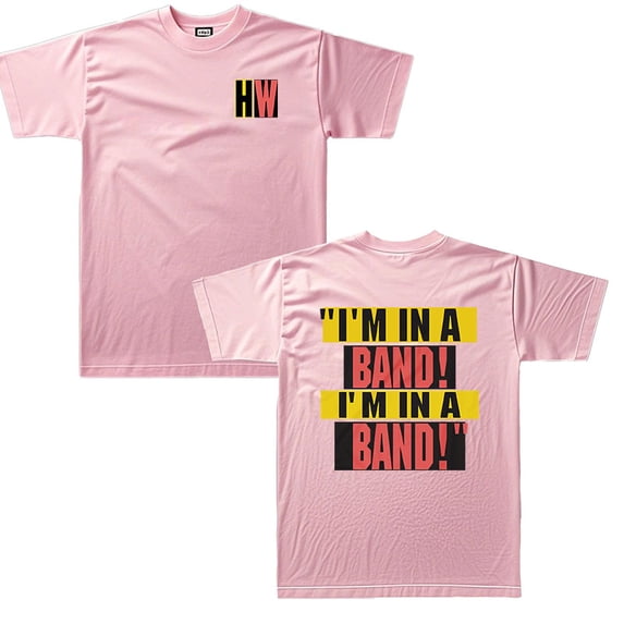 Hayley Williams I'M IN A BAND Merch Summer Unisex Short-sleeved T-shirt ...