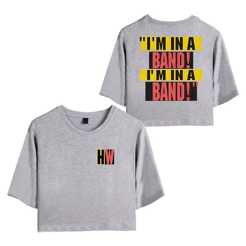 Hayley Williams I'M IN A BAND Merch T-Shirt For Women&Girls Midriff ...