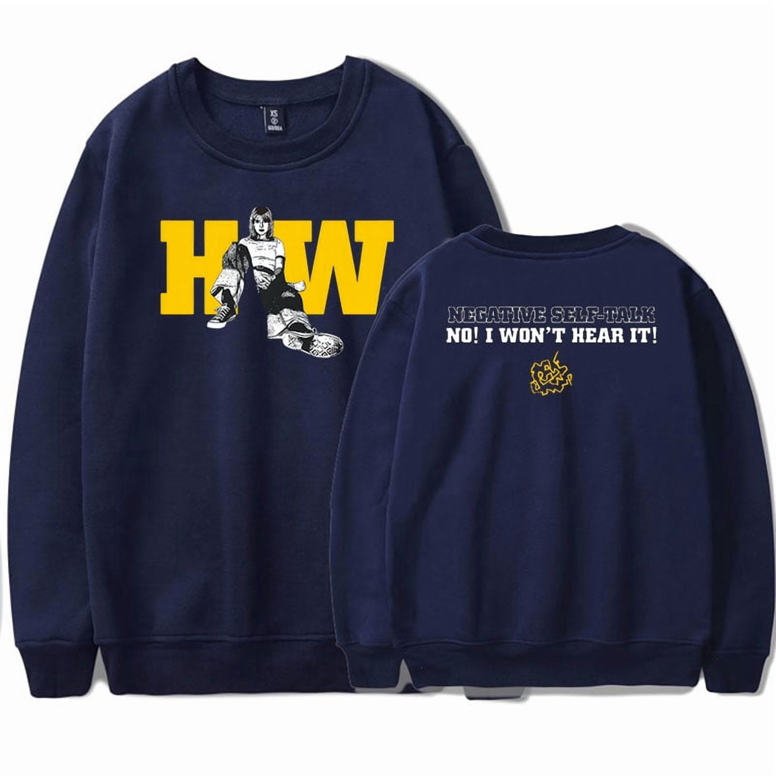 Hayley Williams Negative Self-Talk Merch Crewneck Sweatshirts Cosplay ...