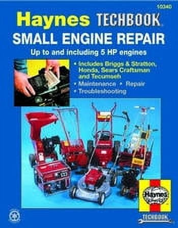 Haynes 10340 Repair Manual Small Engine Repair Up To 5 Hp; English ...