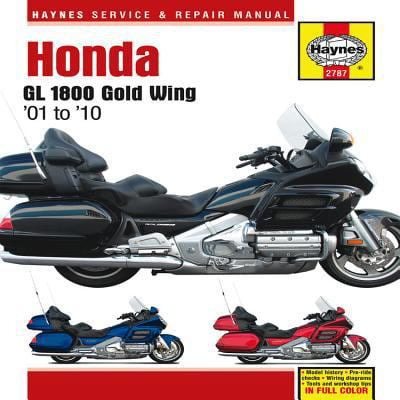 Pre-Owned Honda GL 1800 Gold Wing 2001-2010 Repair Manual (Haynes ...