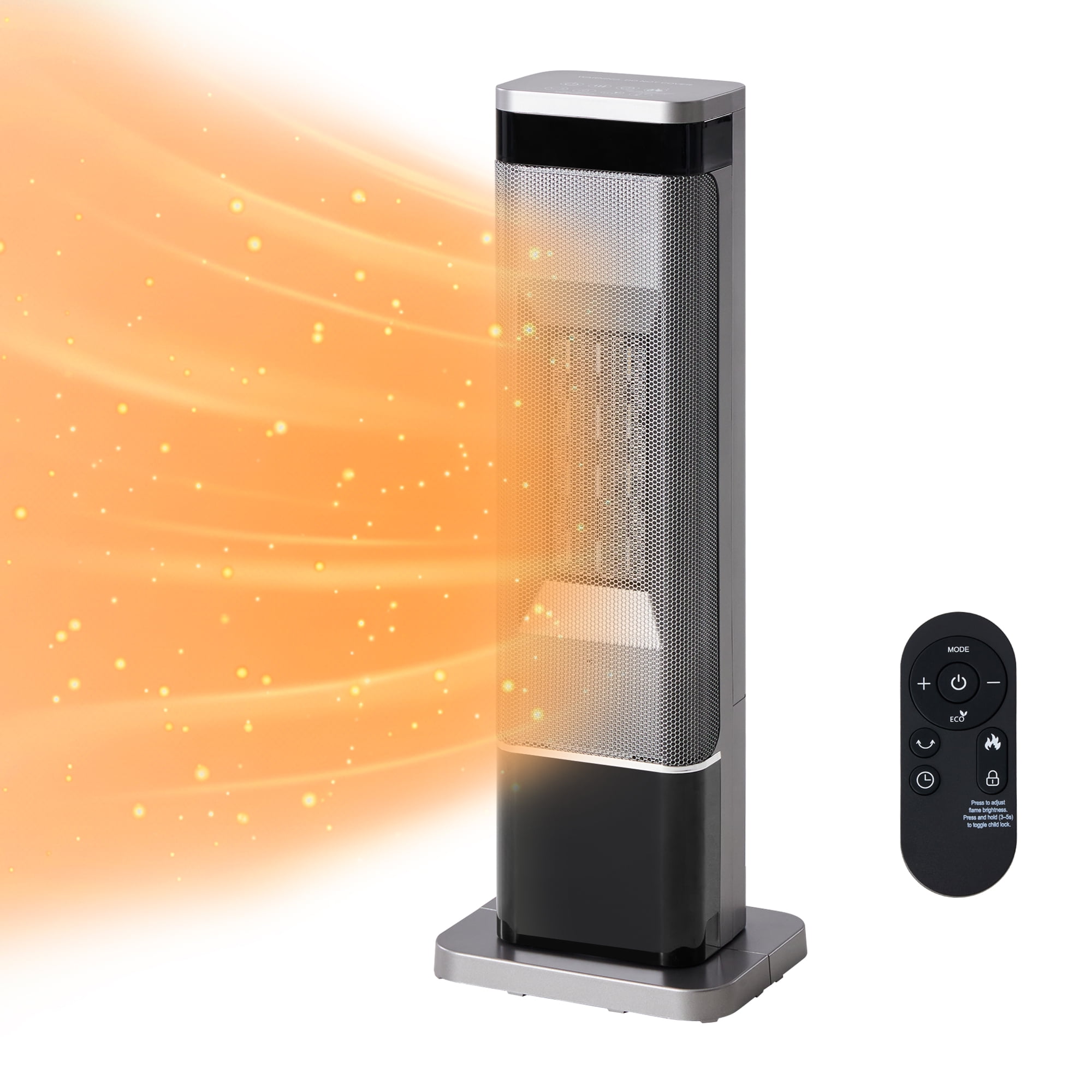 Haysky Portable Space Heater, 1400W Fast Heating with Thermostat ...