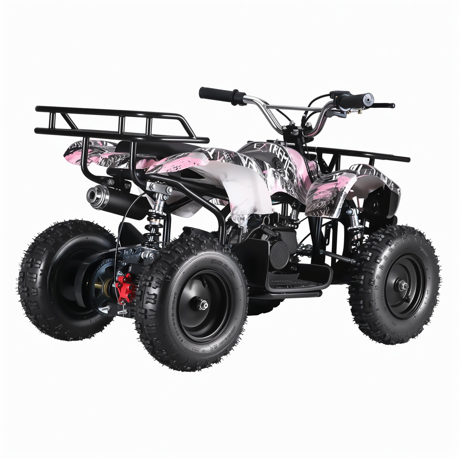 Haysvty 2-Stroke 49CC Kids Ride On Car, 4 Wheels Quads Small Beach ...