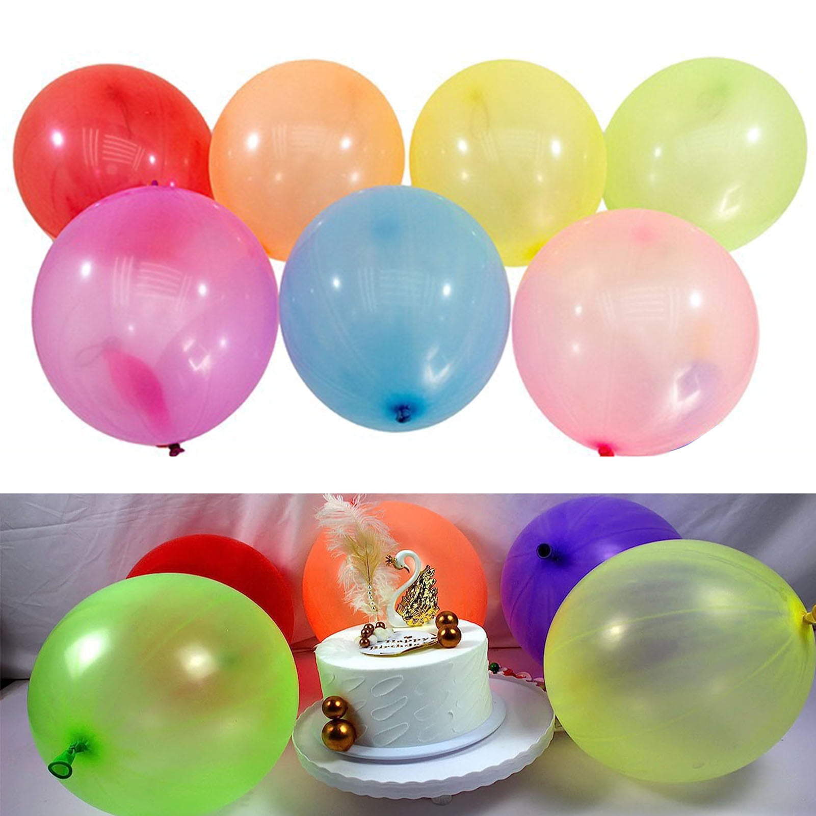 Haysvty 32Pcs Heavy Duty Latex Balloons Bounce Punching Balloons with ...