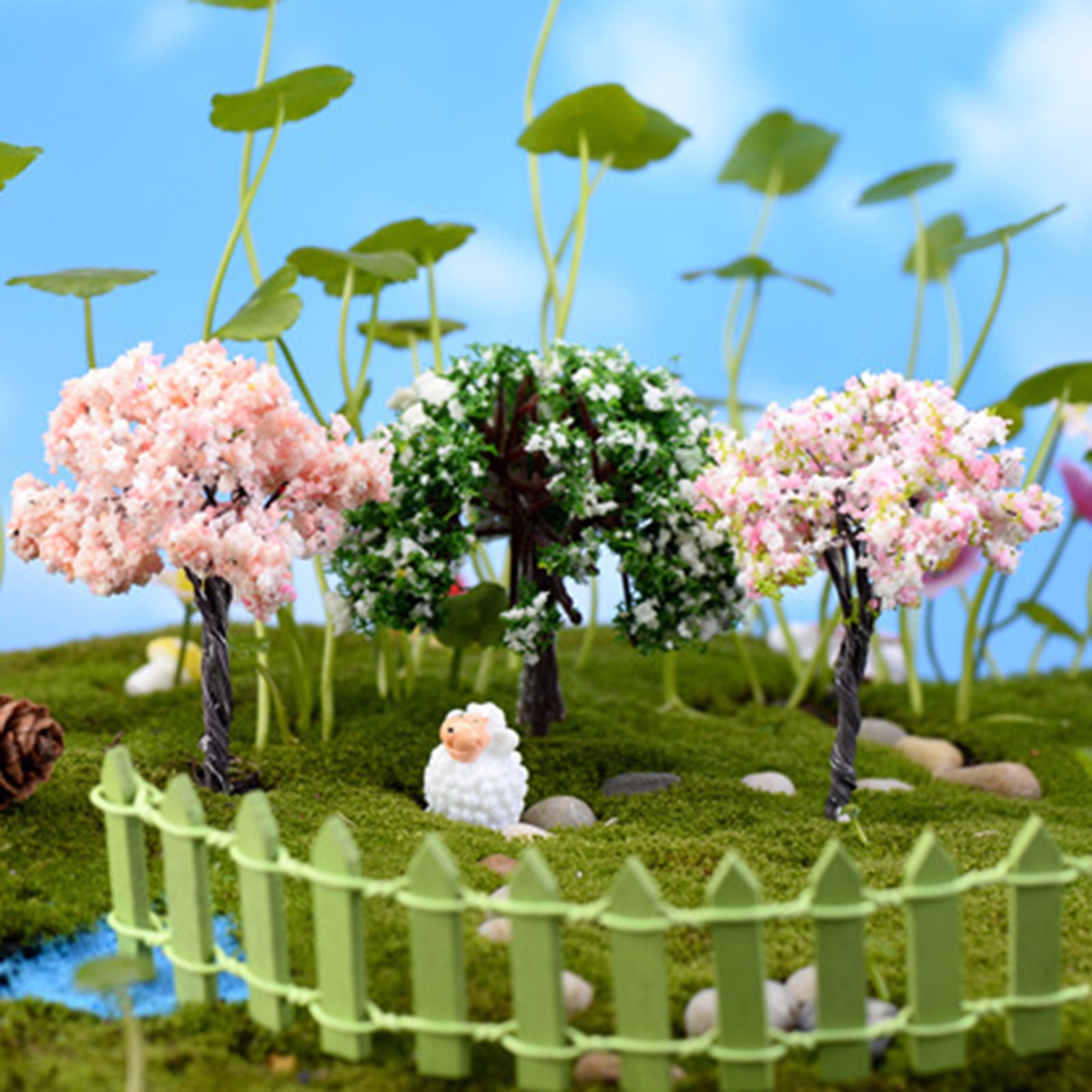 Haysvty Simulation Tree No Watering Exquisite Workmanship Sakura Tree ...