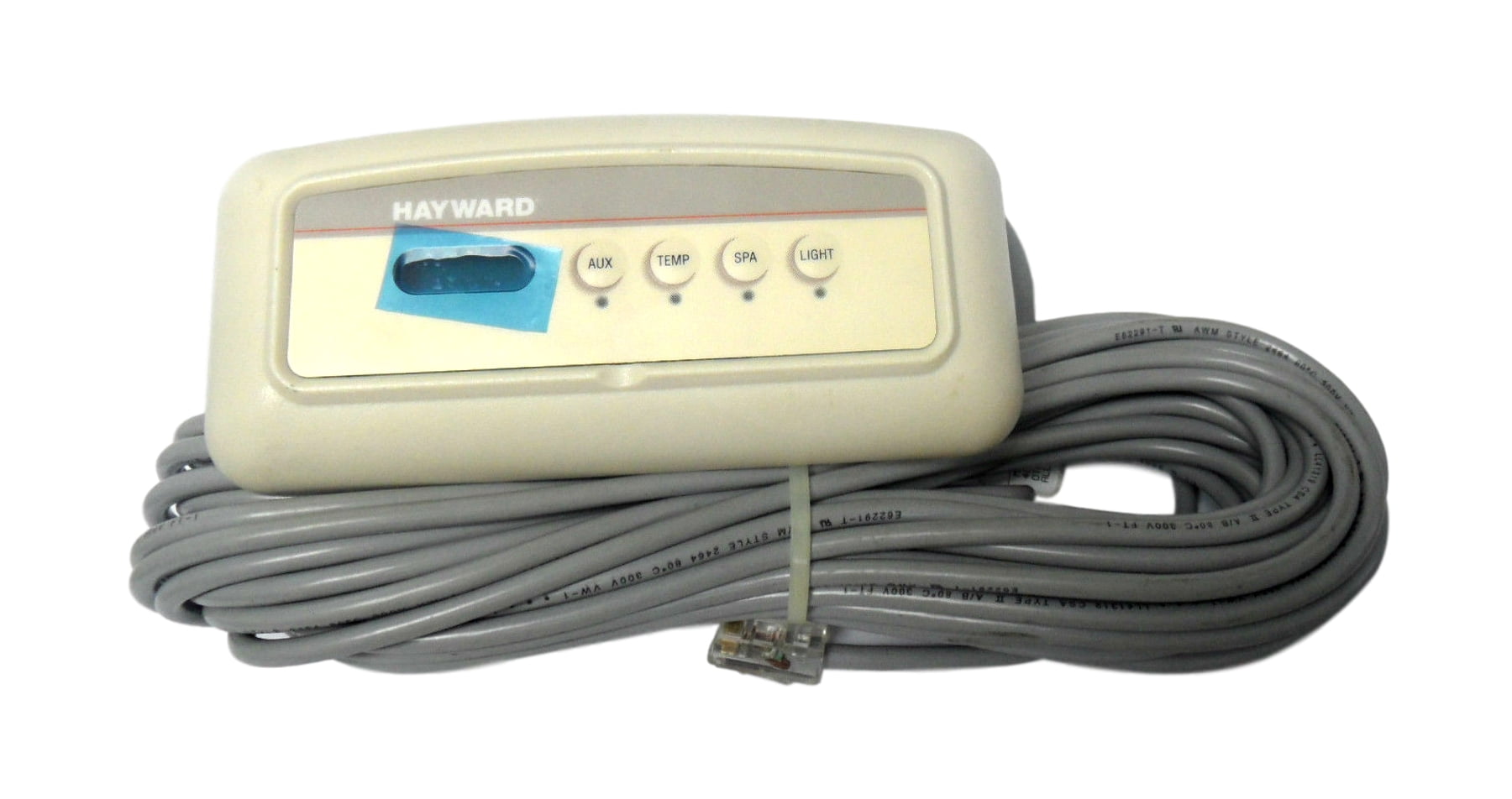 Hayward 33462 PSC2005 E4 Button Spa Side Control W/ 50' Cable - Walmart.com