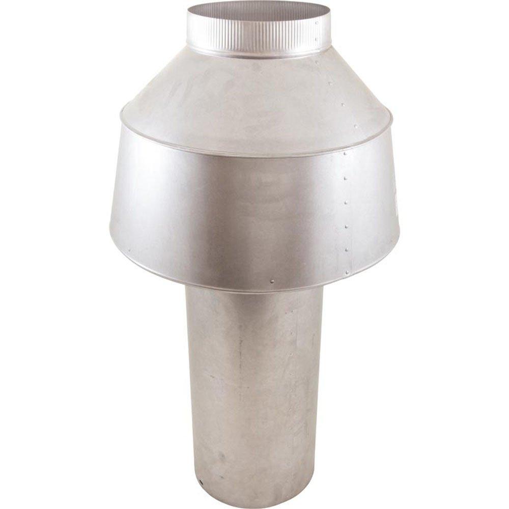 Hayward 400k Btu H Series Heater Draft Hood Indoor Heater DHI400 ...