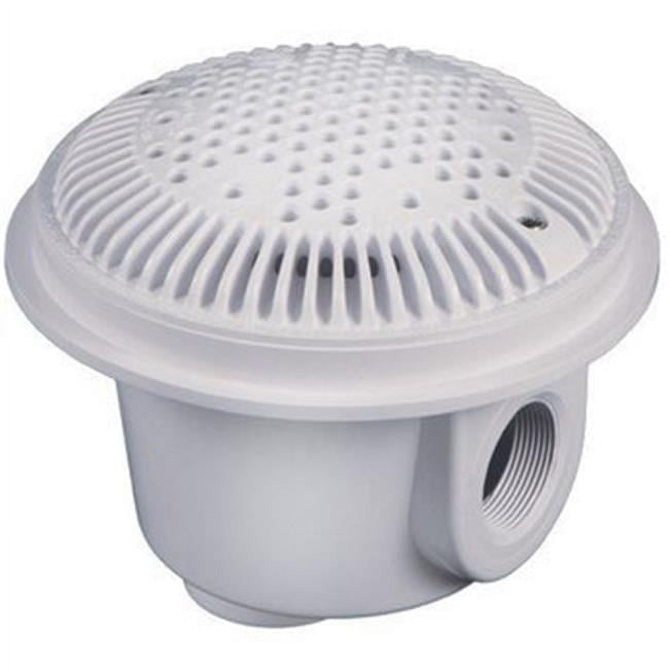 Hayward 8 in Main Drain 2" FPT Side 1.5" FPT Bottom Grey ...