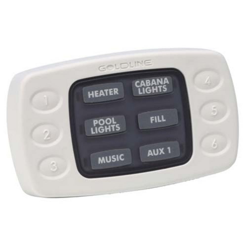 Hayward Pro Logic and Aqua Plus Wired Remote (Spa) 6 Function, White ...