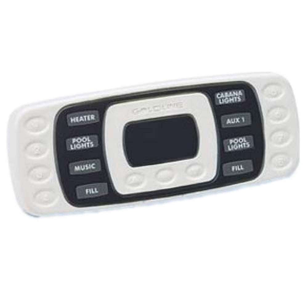 Hayward AQL-SS-D-W 8 Function Wired Digital Remote Control White ...