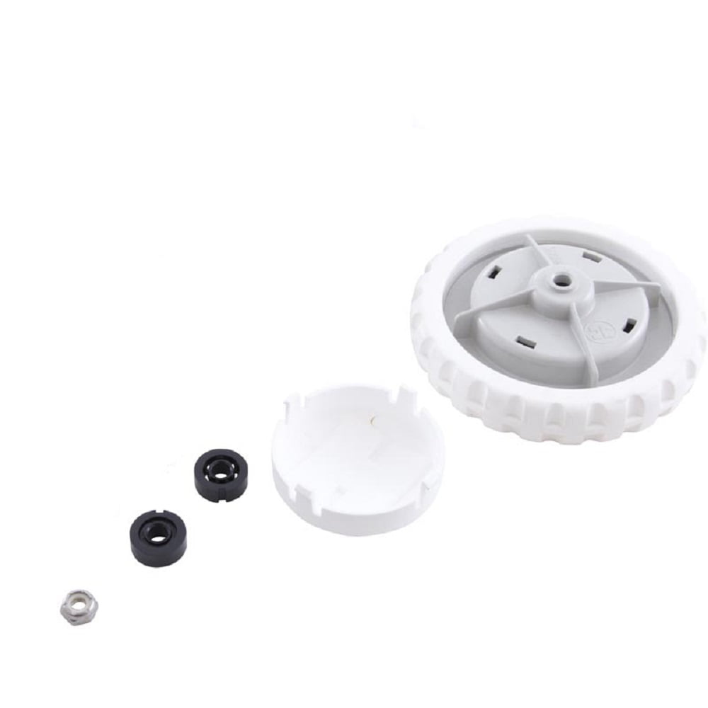 Hayward Pool Cleaner Rear Wheels with Bearings, Nuts and Hubcaps (Prior ...