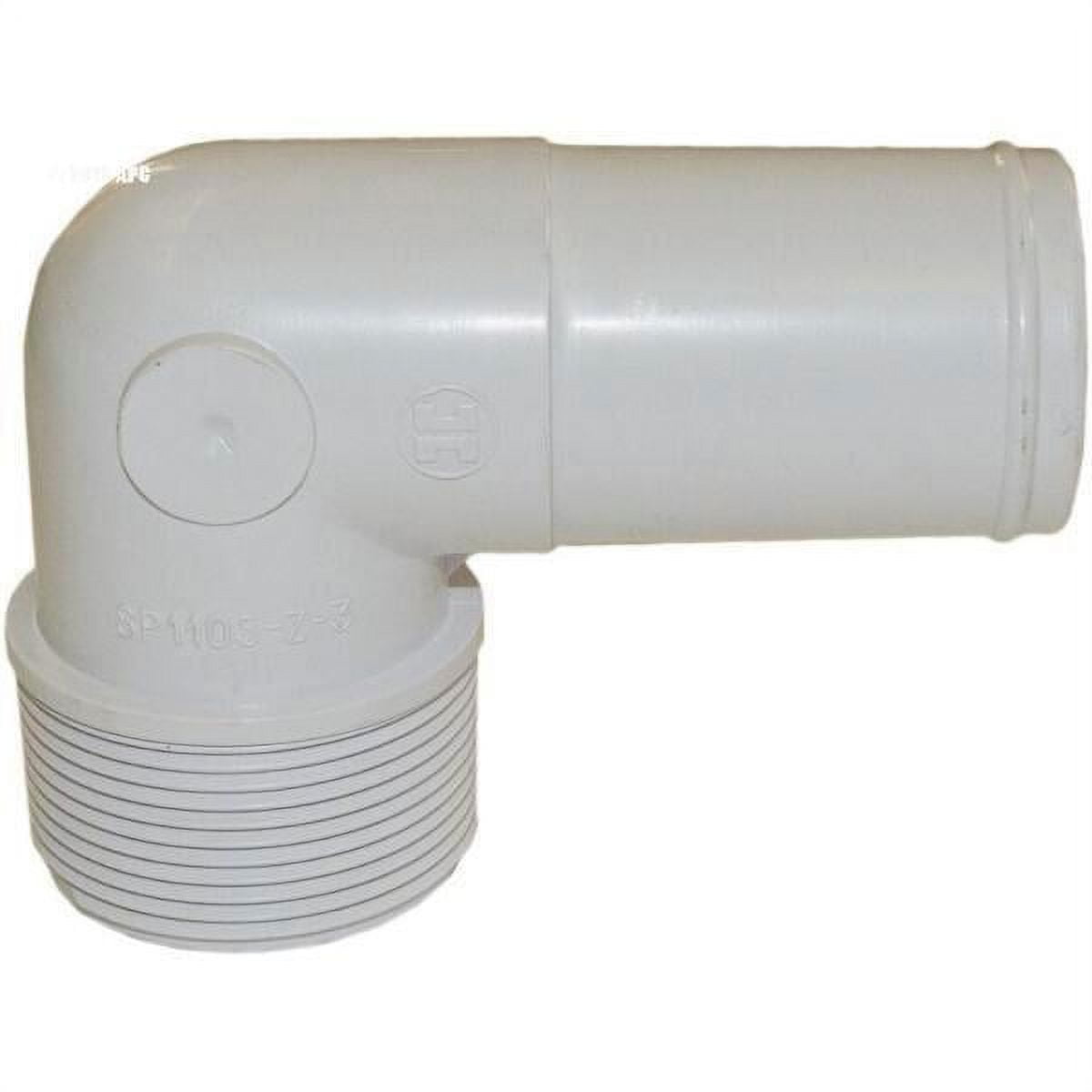 Hayward Adapter Elbow Poly 1-1-2in. SPX1105Z3 - Walmart.com