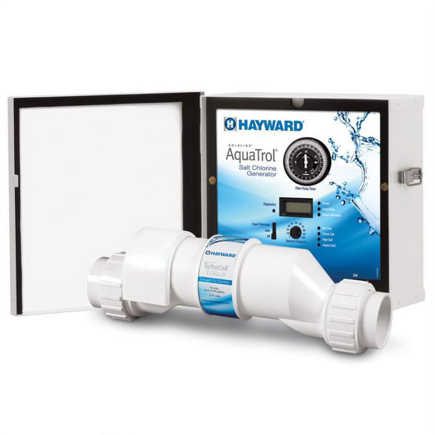 Free Shipping! Hayward AquaTrol Salt Chlorine Generator For Above ...
