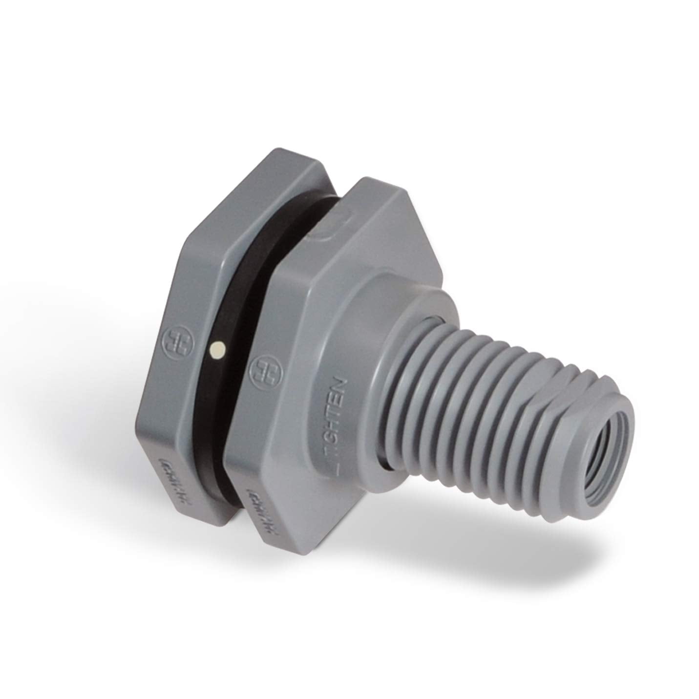 Hayward BFA1005TEL Series BFA Large Flange Bulkhead Fitting, Threaded x ...