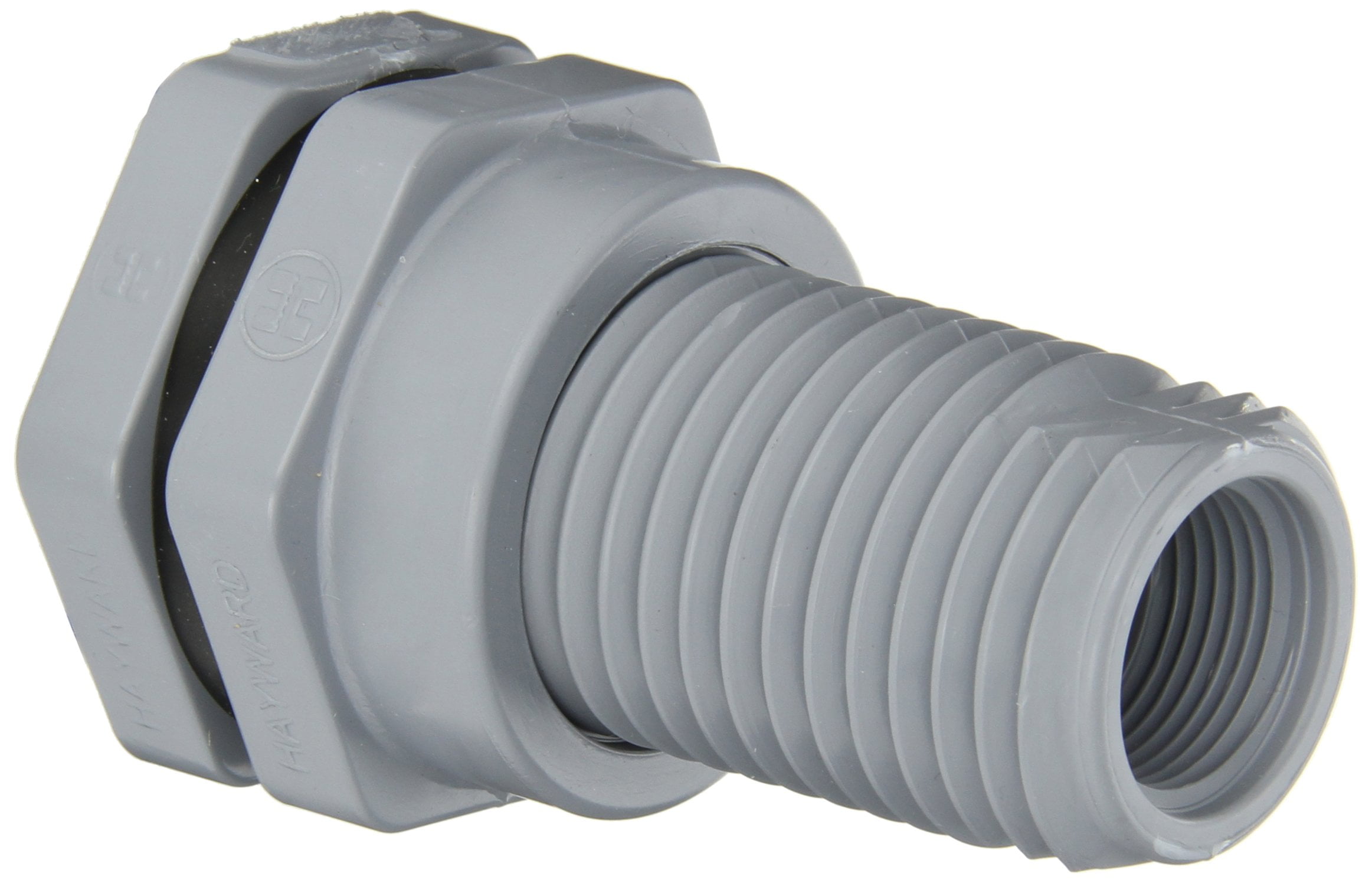 Hayward BFA2007CES Series BFA Standard Flange Bulkhead Fitting, Socket ...