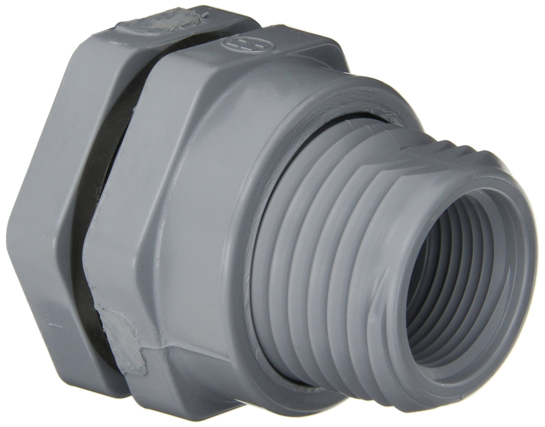 Hayward BFAS2010CES Series BFAS Short Pattern Bulkhead Fitting, Socket ...