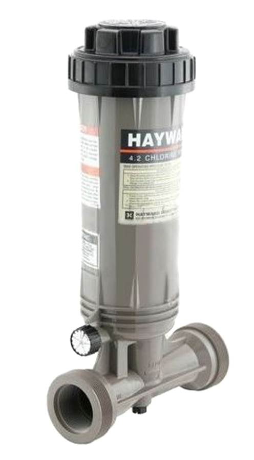 Hayward CL100 Automatic Pool In-Line Chemical Trichloro Chlorine Feeder ...