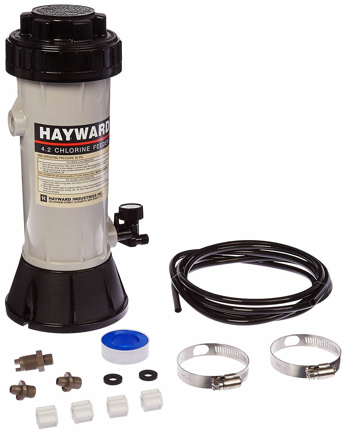 Hayward Chlorinator, Automatic Off-Line Pool Chemical Trichlor Chlorine ...