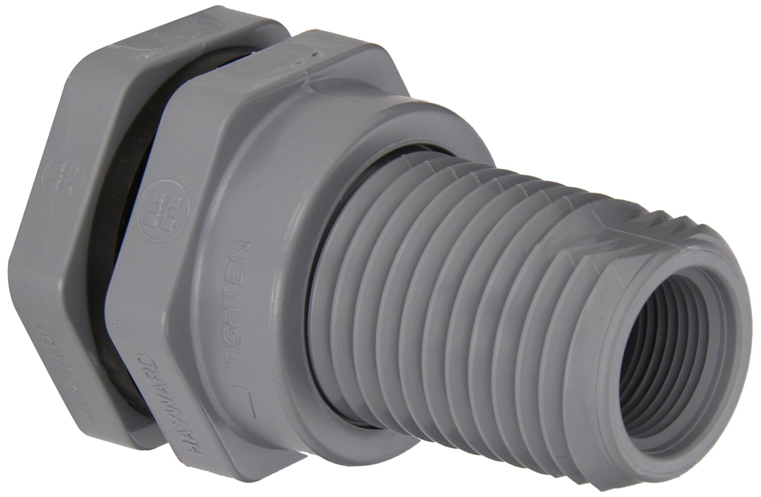 Hayward CPVC Bulkhead Fitting, Class 150, FPM Gasket, 3/4" Socket x Threaded - Walmart.com