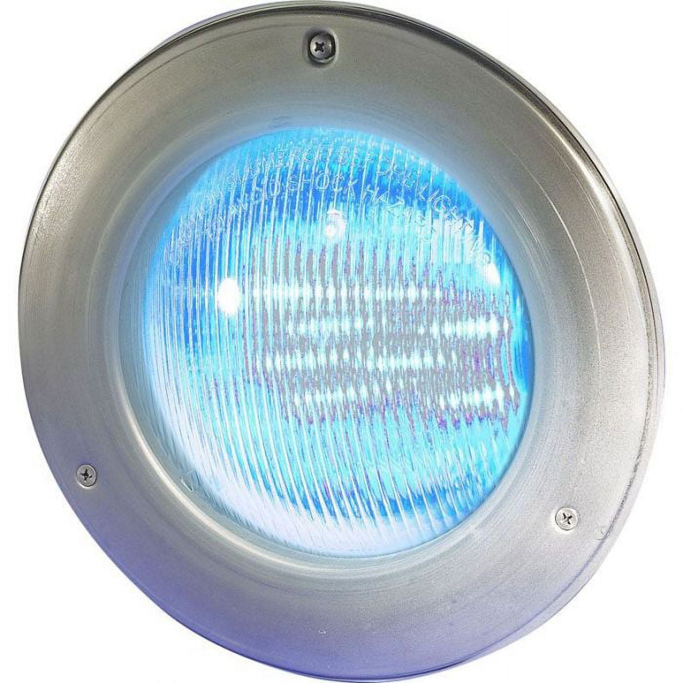 Hayward ColorLogic 4.0 LED Pool Light with Stainless Steel Face Rim and ...