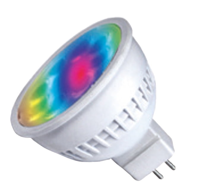 Hayward ColorSplash MR16 RGB-W Lamp, 6W, 2700K - Walmart.com