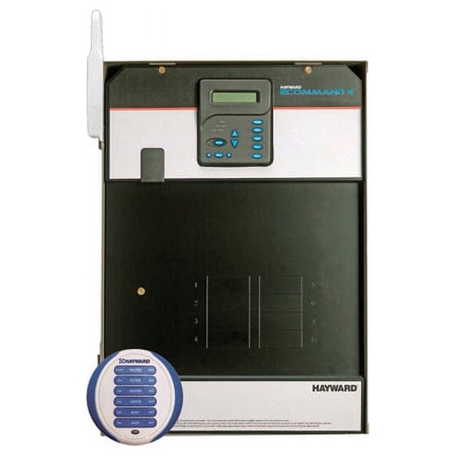 Hayward E-Command 4 HPC-4-RC Pool Control System W/ Power Subpanel - Walmart.com