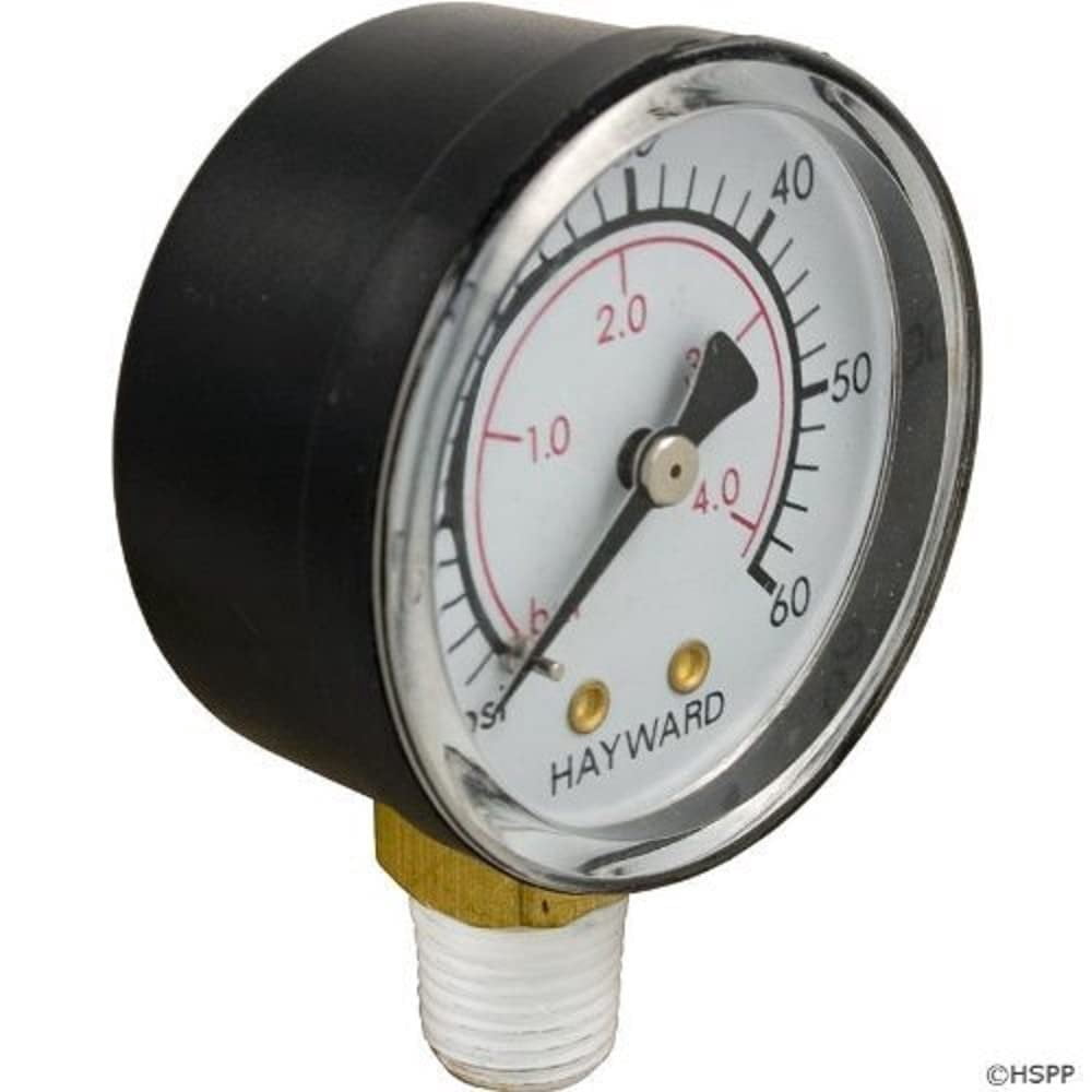 Hayward ECX270861 Boxed Pressure Gauge Replacement for Select Hayward ...