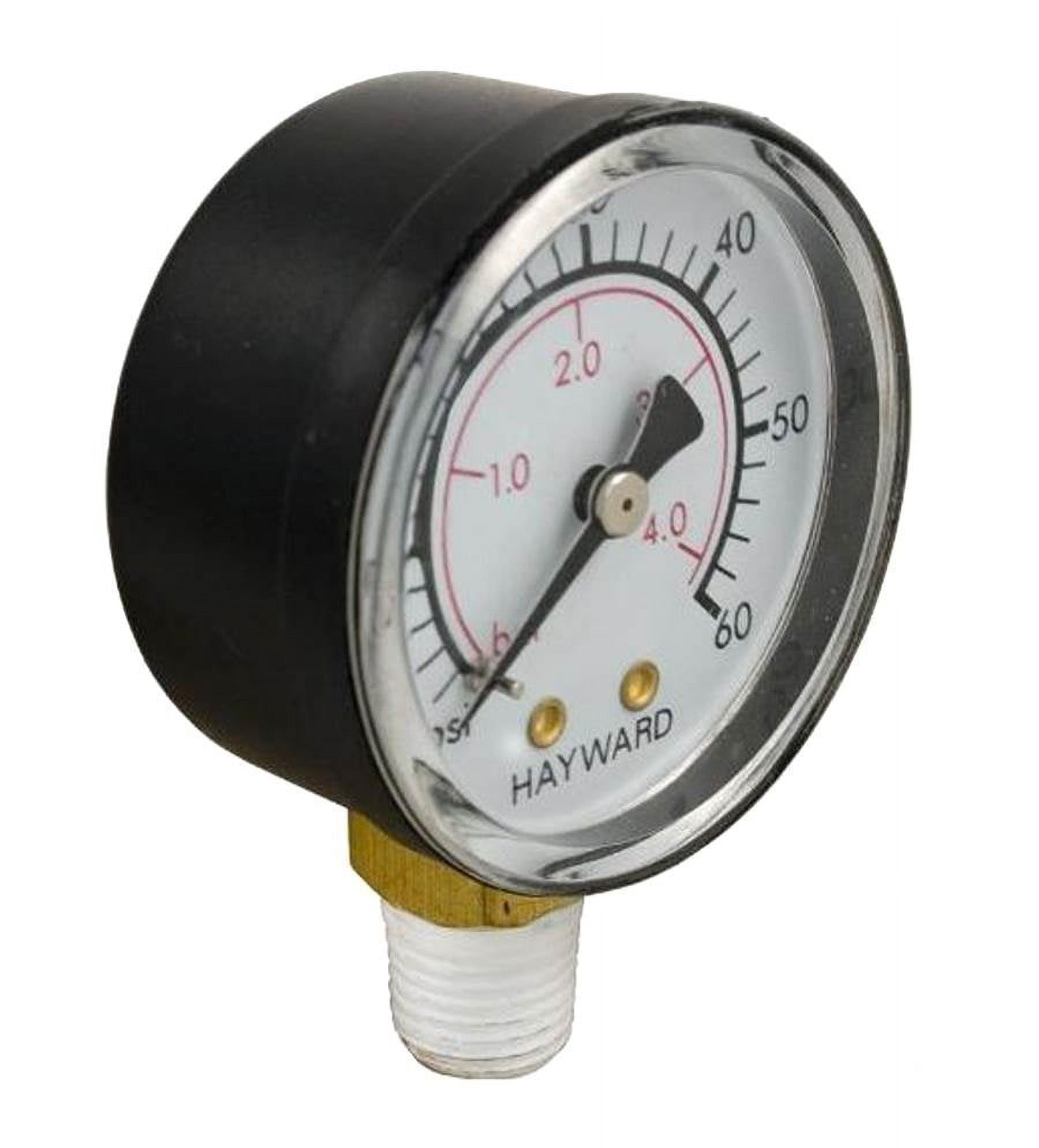Hayward, Replacement Pressure Gauge, ECX270861, 0-60 PSI - Walmart.com