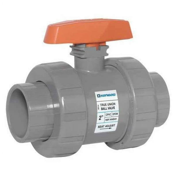 Hayward Flow Control Manual 2-Way Ball Valve,True-Union,CPVC ...