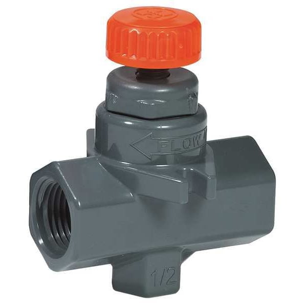 Hayward Flow Control Needle Valve,Straight,PVC,1/4 In.,FNPT NVA1025T ...