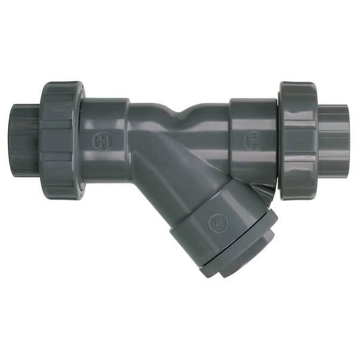 Hayward Flow Control Y Strainer,3" H,0.031" Perf,PVC YS10050TU ...