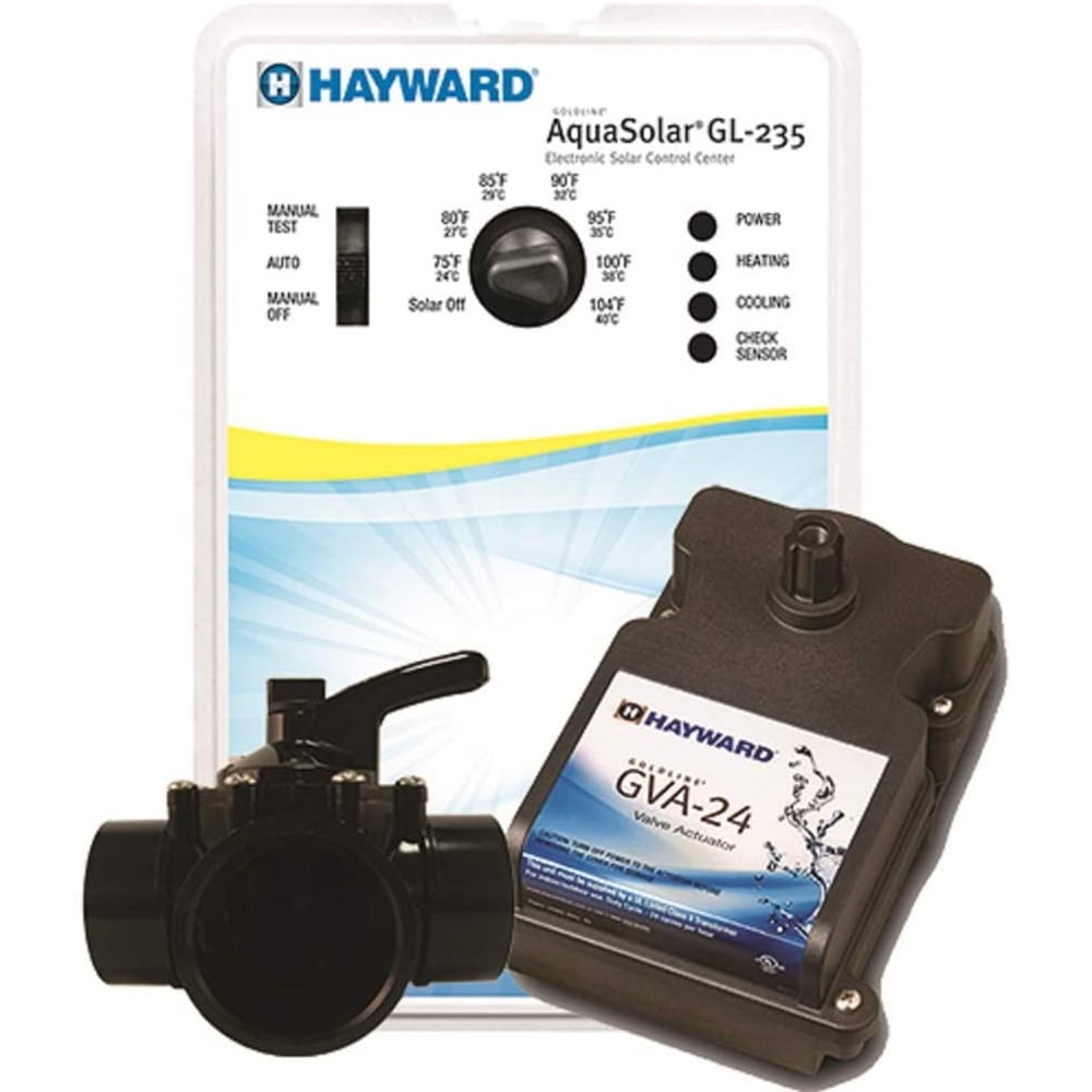 Hayward GLC-2P-A AquaSolar Programmable Swimming Pool Heating Control ...