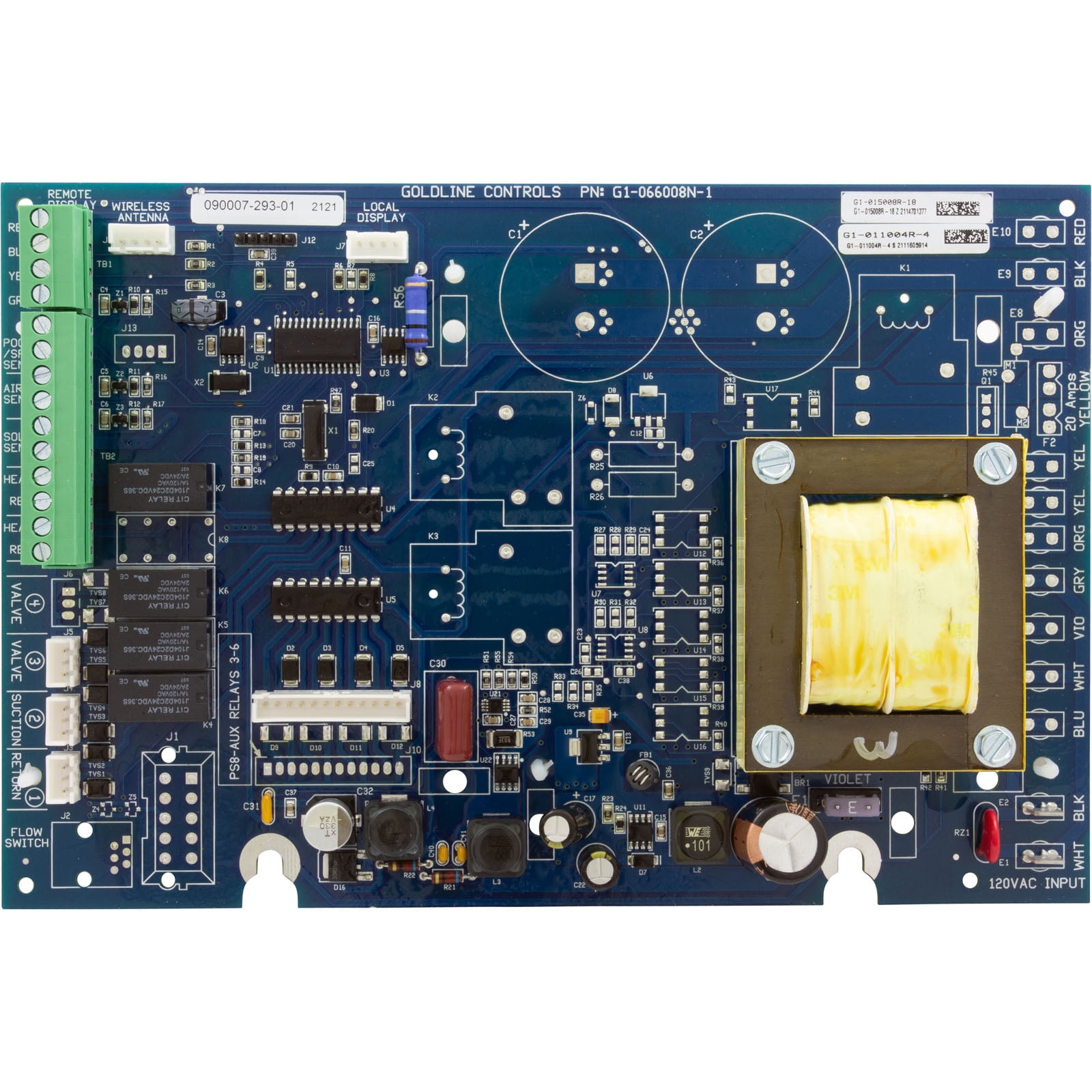 Hayward GLX-PCB-HPC-4 Main PCB For E-Command 4 Automation Controls - Walmart.com