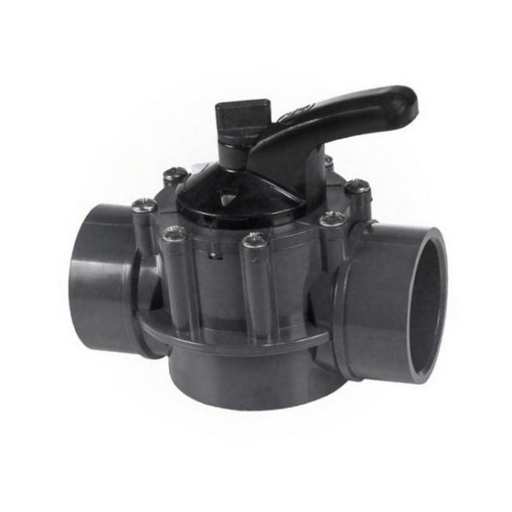 Hayward PSV2S2DGR 2"-2.5" 2 Way PVC Diverter Valve - Walmart.com