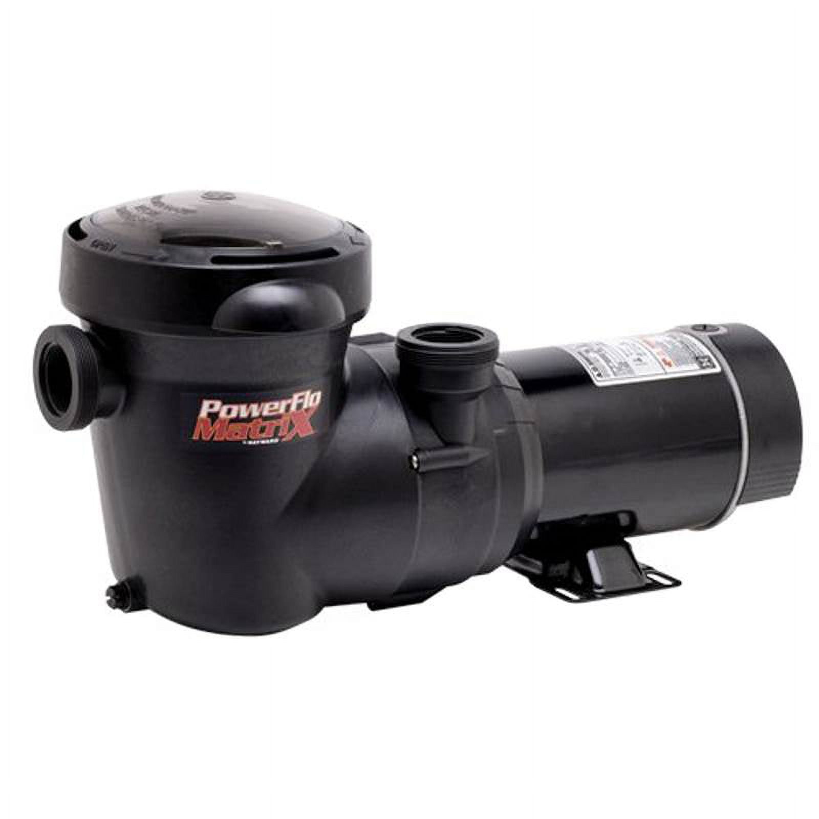 Hayward Power-Flo Matrix Above-Ground 1-1/2 HP Swimming Pool Pump ...