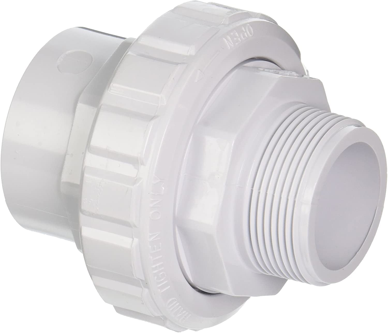 Hayward SP14953S 1-1/2-Inch MIP by 1-1/2-Inch Socket White ABS Flush ...