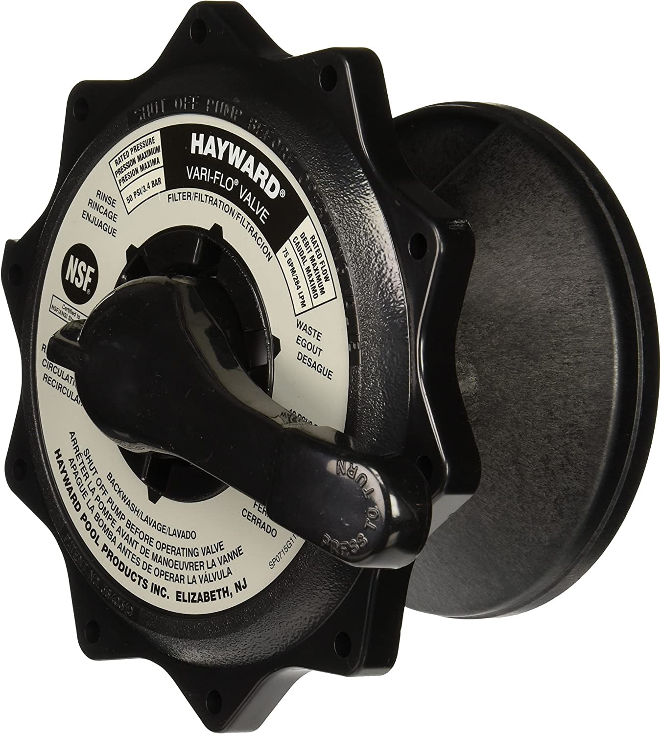 Hayward SPX0715BA3 Black Key Cover and Handle Assembly Replacement for ...