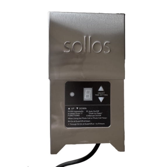 Hayward Sollos 300 Watt Transformer, Stainless Steel with Photocell and ...