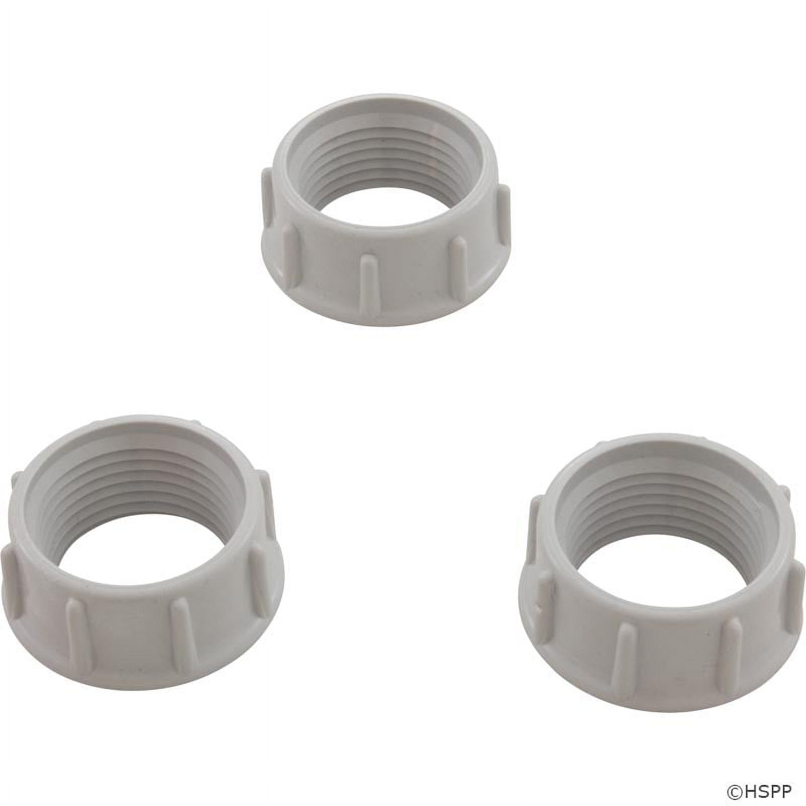 Hayward TVX7000MNPK3 Mender Nut Kit - Gray - Pack of 3 for Pool ...